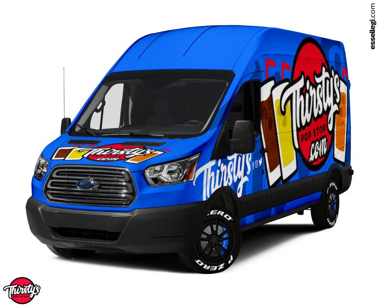 Best Ford Transit Wrap Design by Essellegi Wrap Design