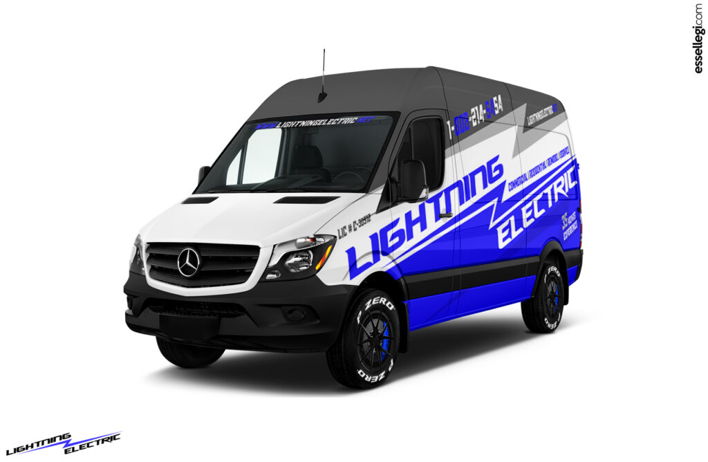 Mercedes Sprinter 2500 SWB | Van Wrap Design by Essellegi
