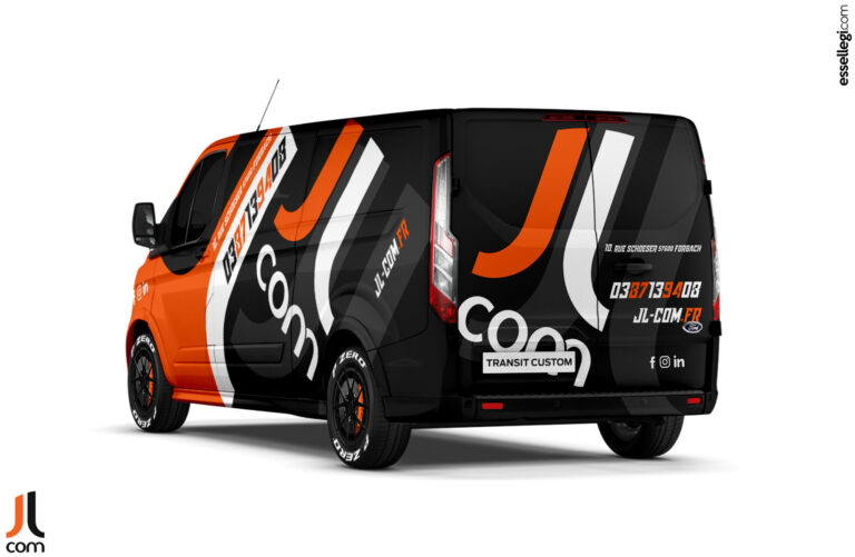 Ford Transit Custom | Van Wrap Design by Essellegi