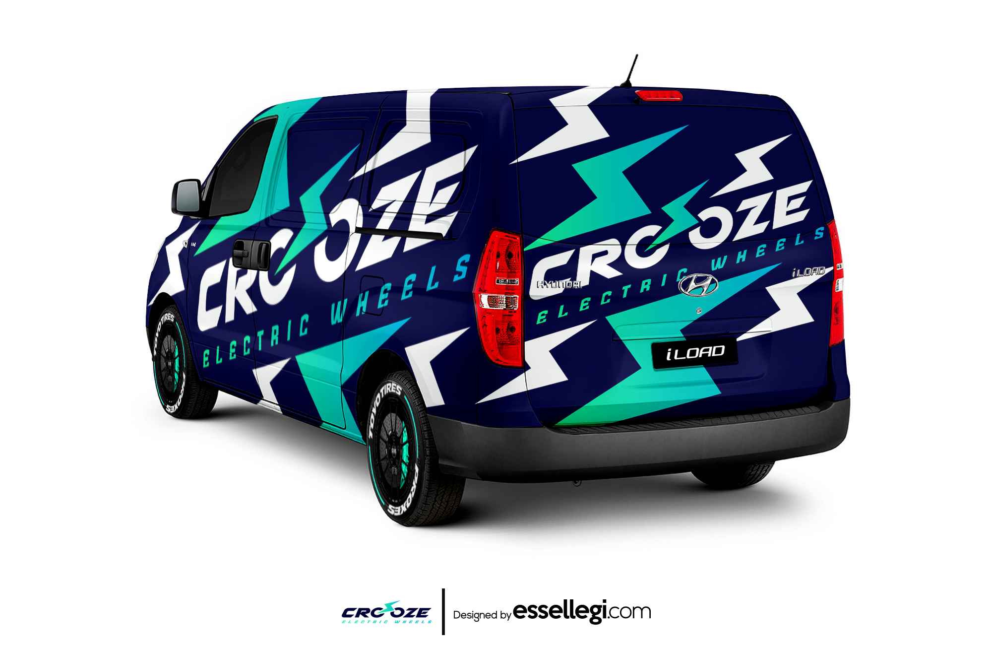 Best Hyundai iLoad Wrap for Electric Vehicles Shop by Essellegi.com