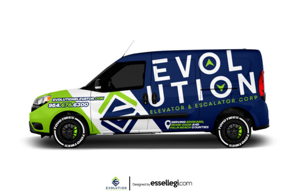 Best RAM ProMaster City Wrap for Elevator Repair Co. by essellegi.com