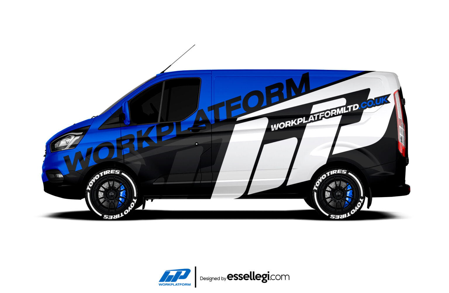 Best Transit Custom Wrap for Working Platforms Co. by essellegi.com