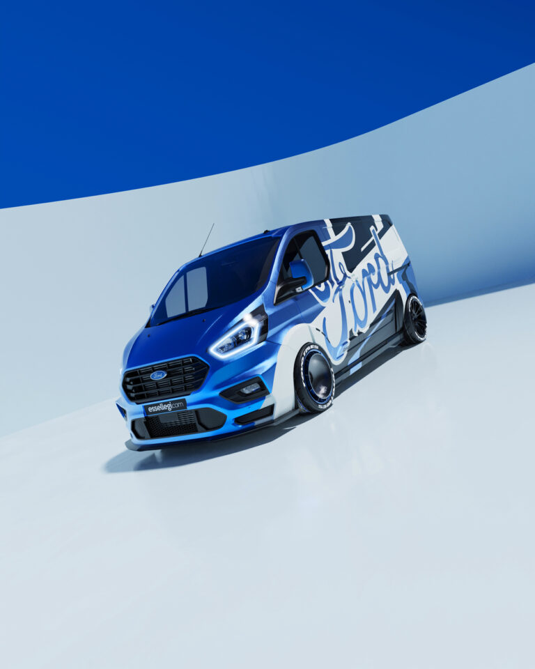 Best Ford MS-RT Transit Custom Wrap for Wrap Shop by essellegi.com
