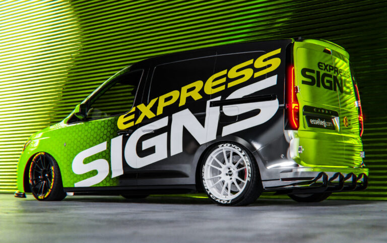 Best Volkswagen Caddy Wrap for Signs Company by essellegi.com