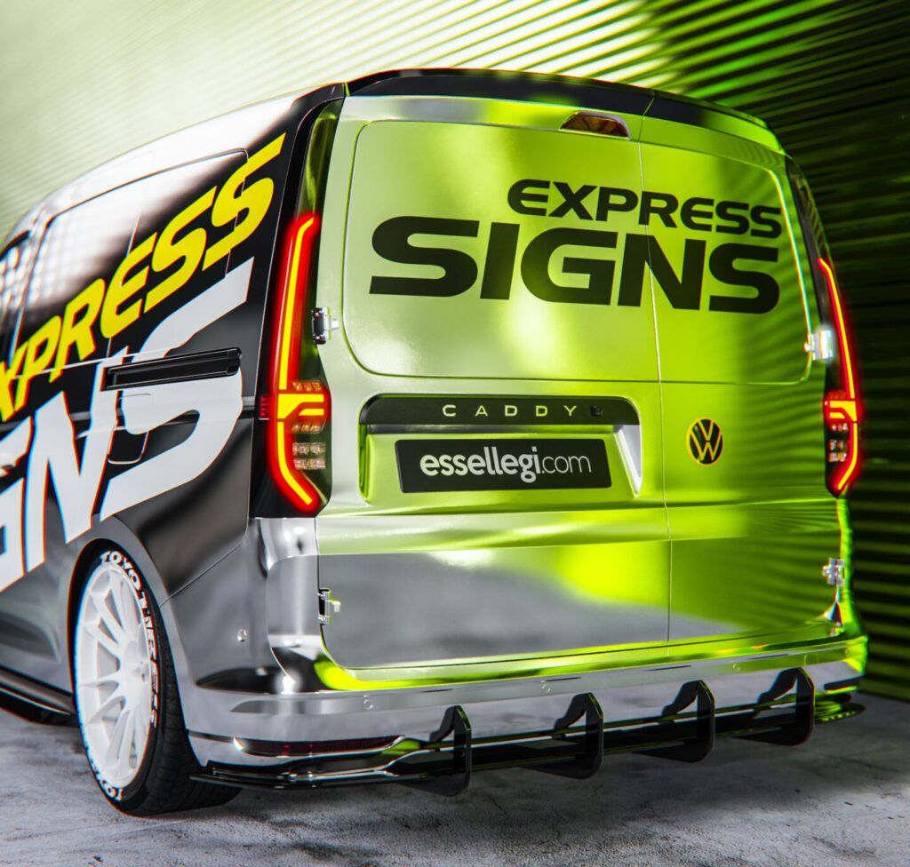 Best Volkswagen Caddy Wrap for Signs Company by essellegi.com