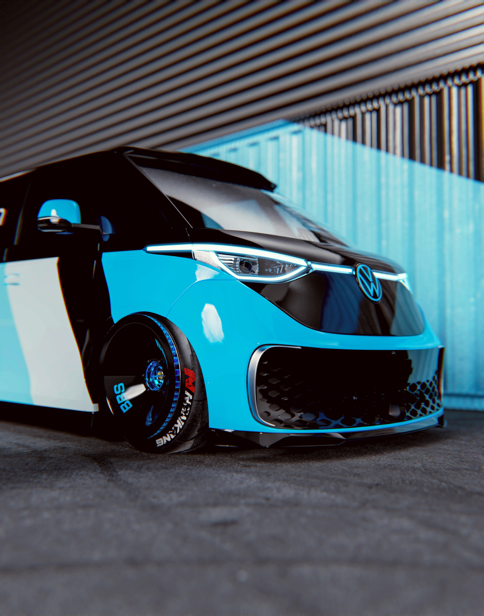 Best Volkswagen ID Buzz Wrap for Wrap Shop by essellegi.com