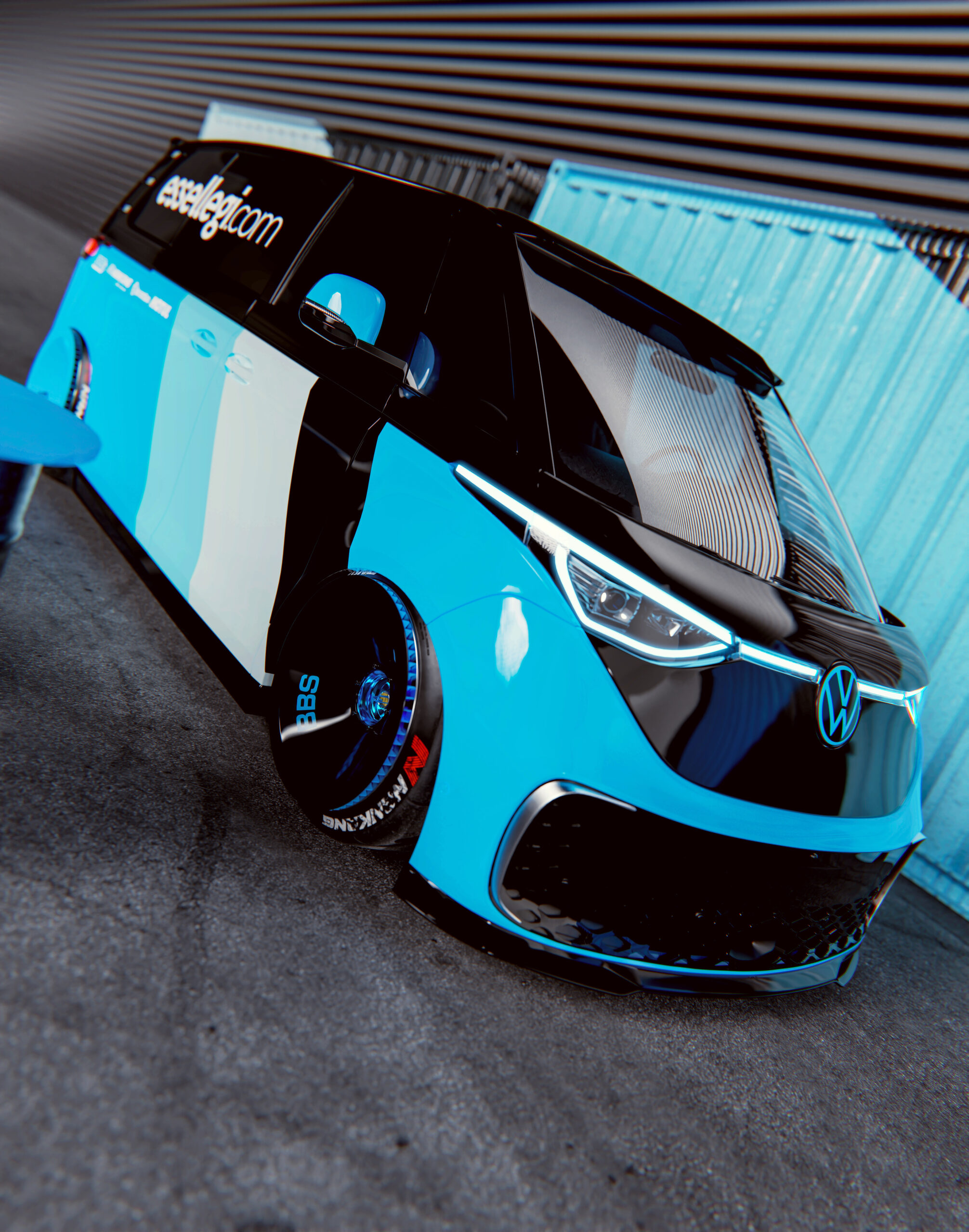 Best Volkswagen ID Buzz Wrap for Wrap Shop by essellegi.com