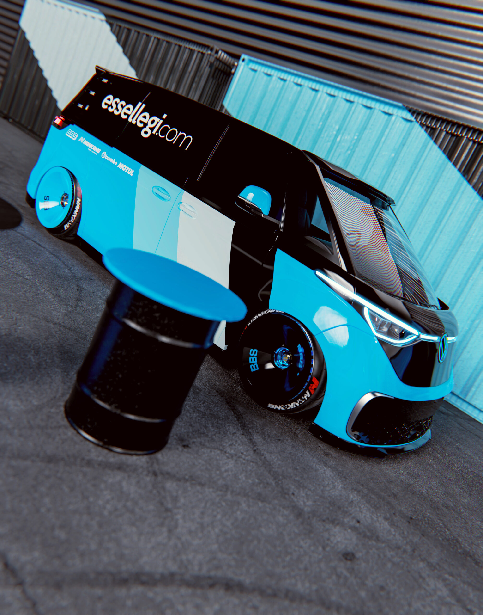 Best Volkswagen ID Buzz Wrap for Wrap Shop by essellegi.com