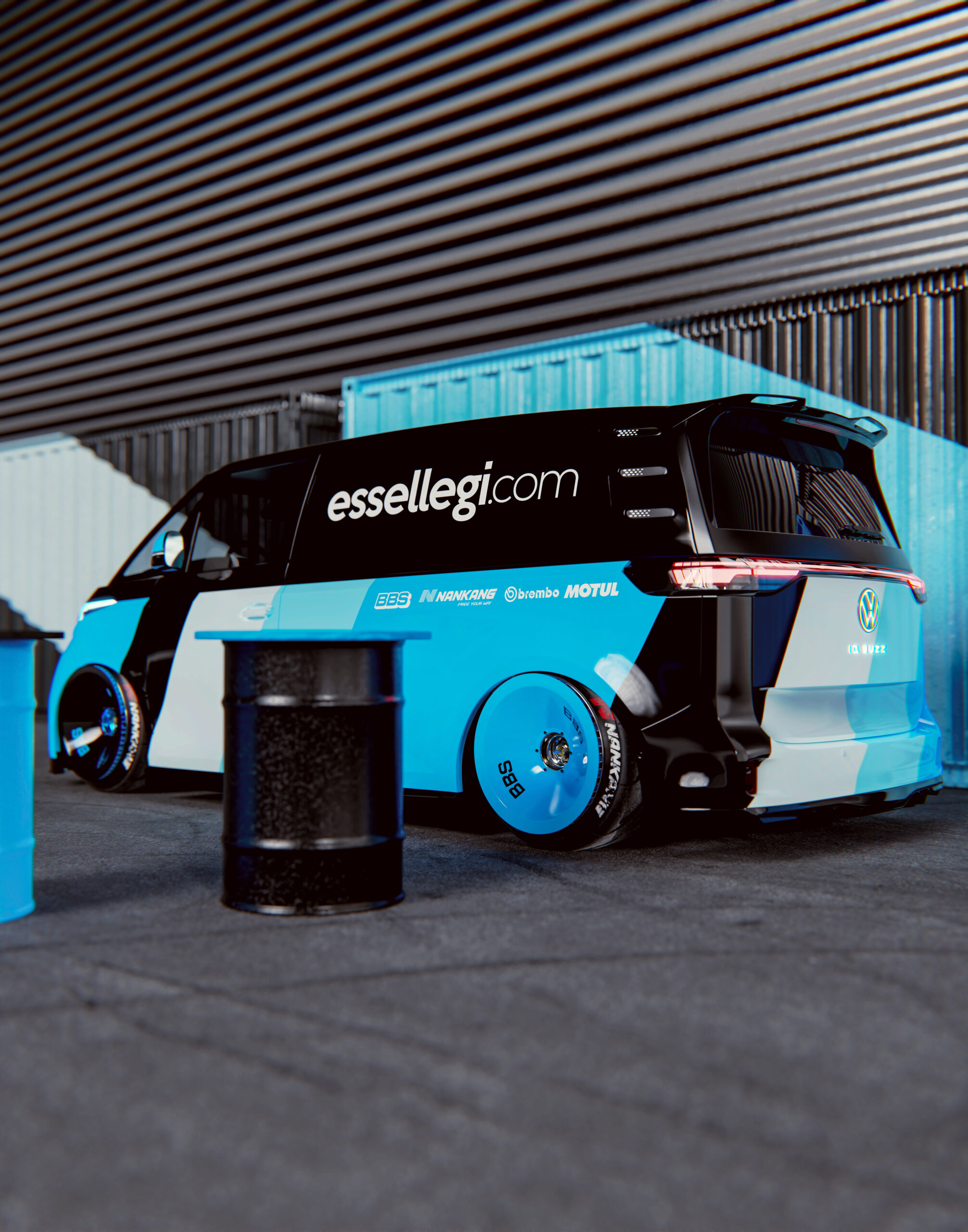 Best Volkswagen ID Buzz Wrap for Wrap Shop by essellegi.com