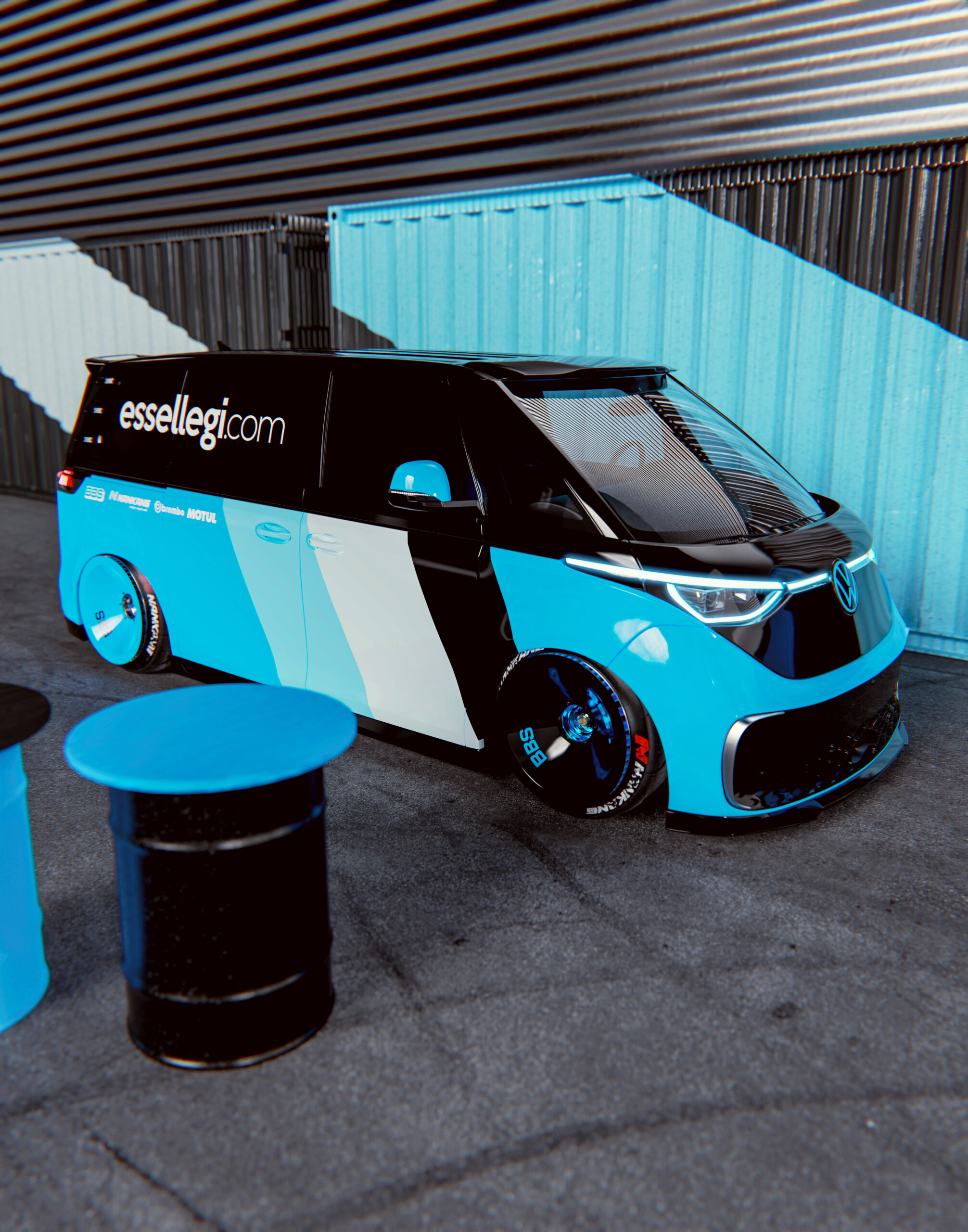 Best Volkswagen ID Buzz Wrap for Wrap Shop by essellegi.com